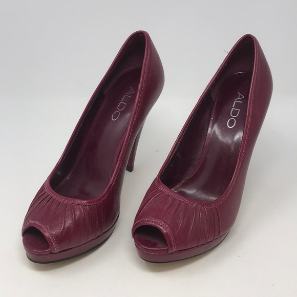 Aldo | Shoes | Aldo Open Toe Size 7 Heels 4 Heels | Poshmark